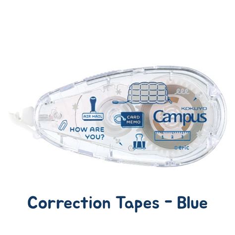 Kokuyo X Eric Campus Correction Tapes 5mm X 8m Shokakko