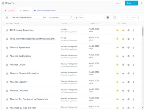 Oracle Fusion Cloud Reporting Tools SplashBI