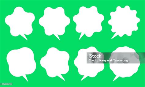 말하기 거품 텍스트 채팅 상자 메시지 상자 개요 만화 벡터 일러스트 디자인의 집합 0명에 대한 스톡 벡터 아트 및 기타 이미지 0명 가격 개념 Istock