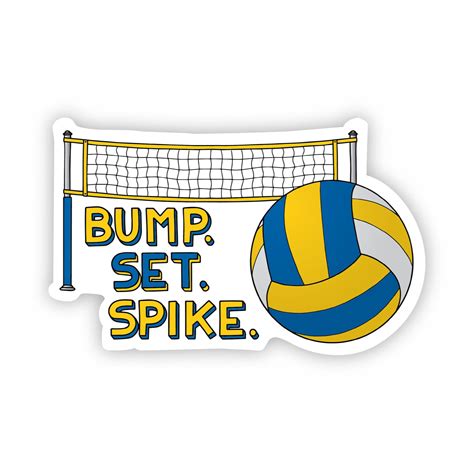 Aesthetic Volleyball Stickers At Anthony Basler Blog