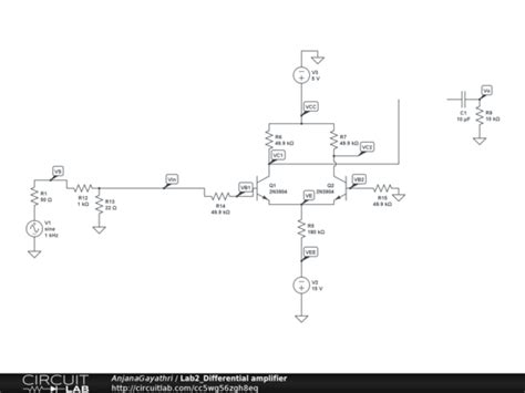 Lab2differential Amplifier Circuitlab
