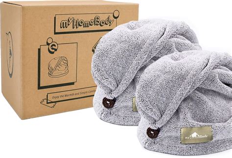 Myhomebody Haartuch Wickel Luxuriöser Anti Frizz Schnelltrocken