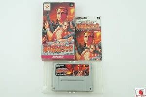 Contra Spirits Snes Konami Nintendo Super Famicom Box From Japan Ebay