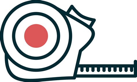 Measuring Tape Vector Icon 20722523 Vector Art At Vecteezy