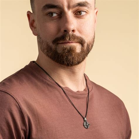 Stelle Kompassi Kaulakoru Teräs