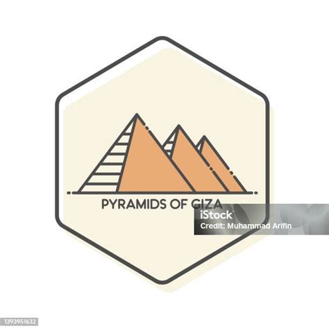 기자 개요 아이콘 이집트의 위대한 피라미드 간단한 아이콘 랜드 마크 건물 아이콘 라인 아이콘 벡터 일러스트 레이 션 0명에 대한 스톡 벡터 아트 및 기타 이미지 Istock