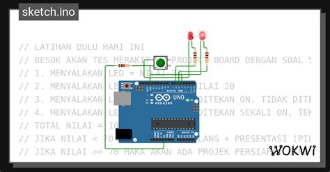Tugas Tambahan Ujian Te2 Wokwi Esp32 Stm32 Arduino Simulator