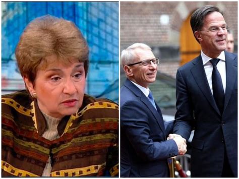 Меглена Плугчиева с унищожителна критика към Денков Защо отиде при премиера на Нидерландия Рюте