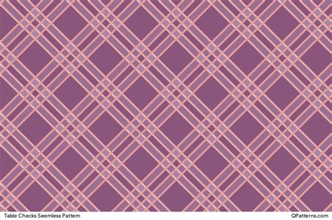 Table Checks Seamless Pattern Qpatterns