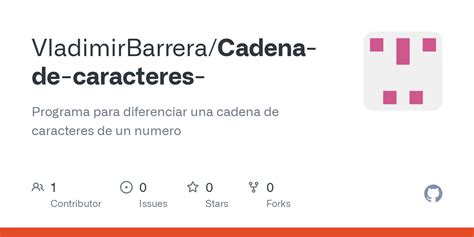 GitHub VladimirBarrera Cadena De Caracteres Programa Para Diferenciar Una Cadena De