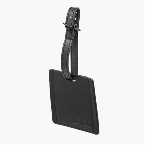 Black Luggage Name Tag Scicon Sports