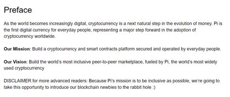 Cuộc đời của Pi network