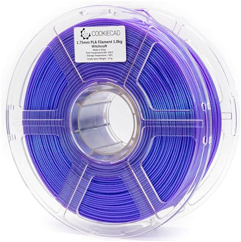Cookiecad Unicorn Elixir Pla 3d Printer Filament 175mm 1kg