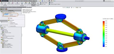 how to refresh solidworks simulation plots