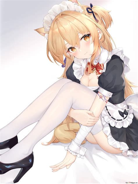 Beautiful Anime Made Barbara Genshin Impact K Wallpaper Download