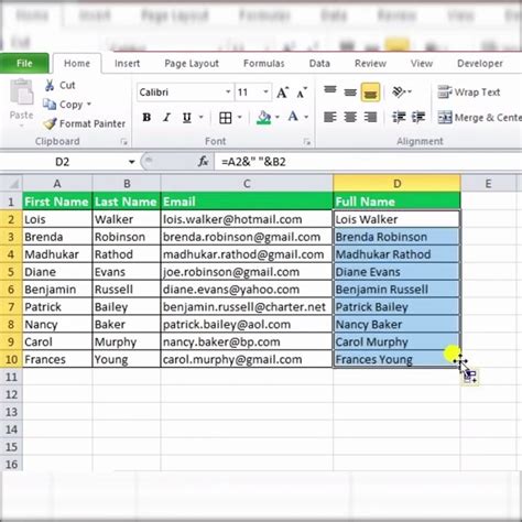 How To Join The First And Last In Excel New Newvideo Shorts Tricks Tranding Concatenate