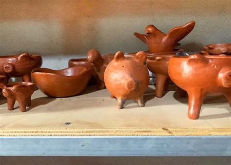 Artesanias De Barro Mujeres Del Barro Rojo Tekiti México