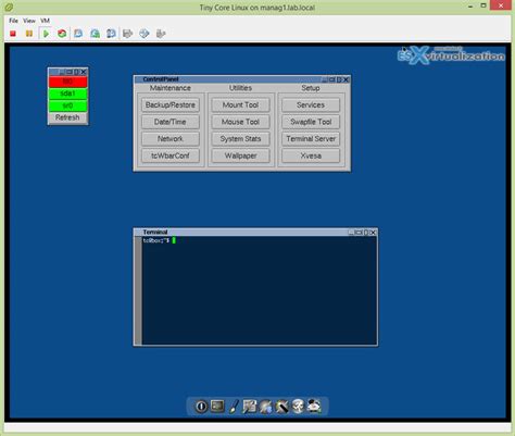 top three lightweight linux vms for vmware vsphere lab environment