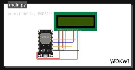 Lcd 16x2 Wokwi Esp32 Stm32 Arduino Simulator