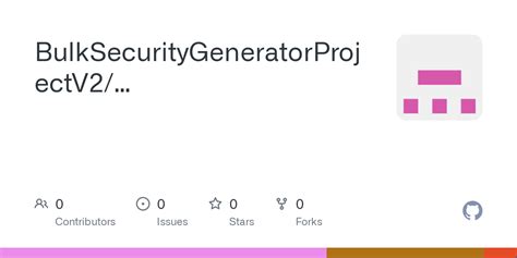 GitHub BulkSecurityGeneratorProjectV2 Opengeospatial Schema Utils