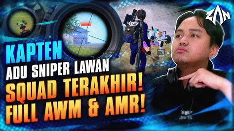 1 Vs 3 Sniper AWM AMR PUBG Mobile Indonesia YouTube