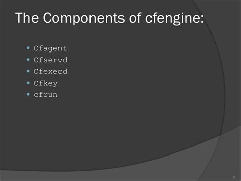 ppt configuring systems with cfengine powerpoint presentation free