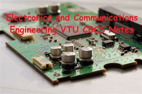 Electronics And Communications Engineering Notes VTUPulse
