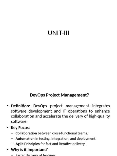 Devops Unit Iii Pdf