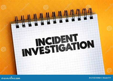 Incident Investigation Process For Reporting Tracking And Investigating Incidents Text
