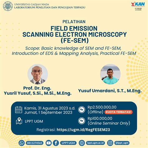 Pelatihan Pengetahuan Dasar Dan Pengenalan Sem Fe Sem Laboratorium