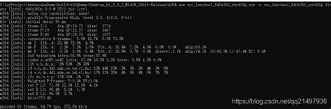 qt开发笔记之编码x264码流并封装mp4（一）：x264介绍、windows平台mingw32编译x264库 mingw32 x264 csdn博客