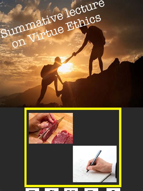 Virtue Ethics Summative And Sample Cases Pdf