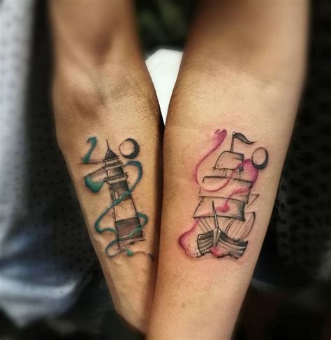 Disney Couple Tattoos