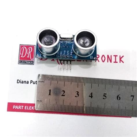 Jual Baru Sensor Jarak HCSR04 HC SR04 Ultrasonik Arduino Wave Module Ultrasonic Dre3 Buru Order