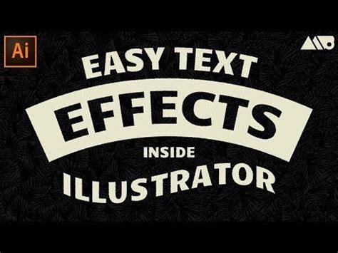 How To Easily Create Text Effects In Adobe Illustrator Tutorial Artofit
