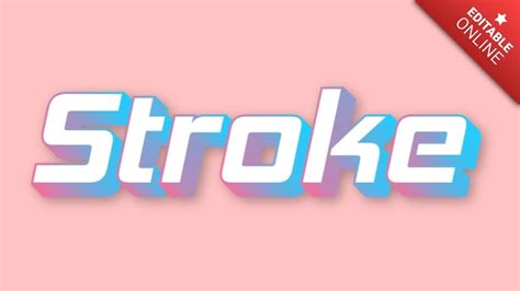 Stroke Text Effect Generator Stroke Text Effect Generator