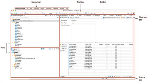 application window overview · dbeaver dbeaver wiki · github