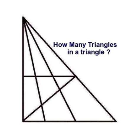 How Many Triangles Are There In The Given Figure With Answer At Helen Rooker Blog