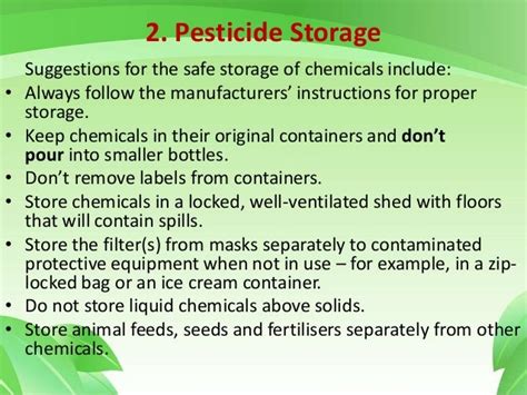 Lect 18 Handling Storage And Precautions