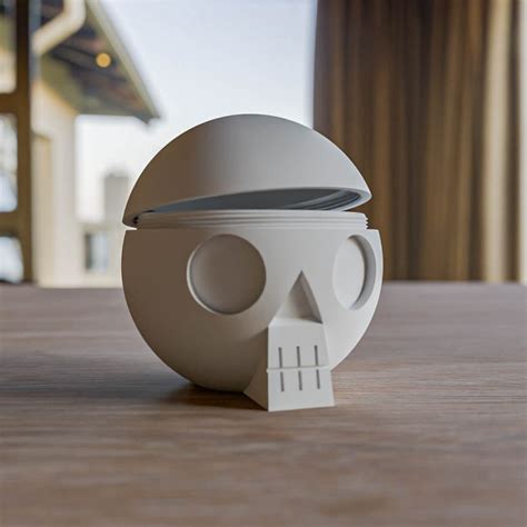 Spherical Skull Case 3d Model By Matb3d On Thangs