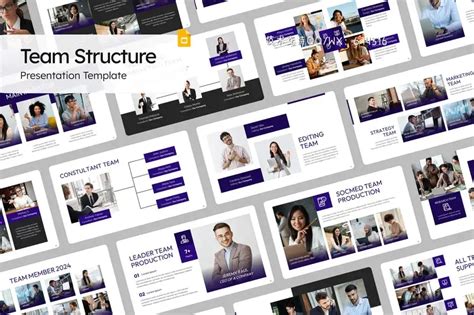 团队架构ppt模版 Pptx 下载 幕后muhou