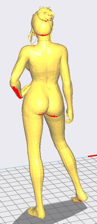 Low Polygon Nude Female Figure by Onur Yıldırım Download free STL model Printables