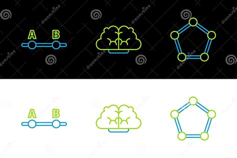 Set Line Geometric Figure Pentagonal Prism Graph Schedule Chart