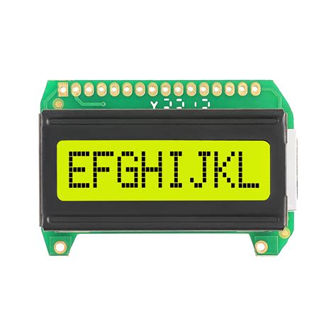 8x1 Character Lcd Display Module Backlit Dot Matrix Screen 8x1 Character Lcd Display Module Backlit Dot Matrix Screen