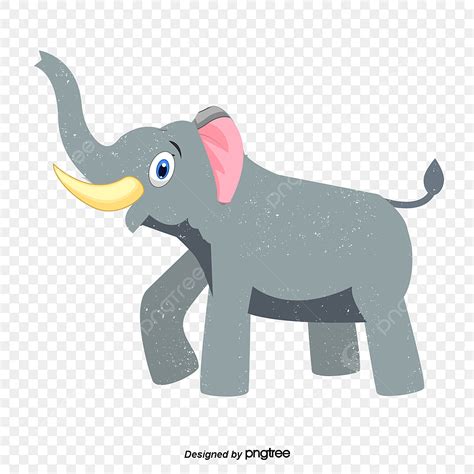 كرتون الفيل الفيل المرسومة كارتون تصوير الحيوانات Png وملف Psd
