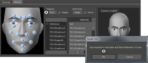 Connecting An Actor Face To Motion Capture Data