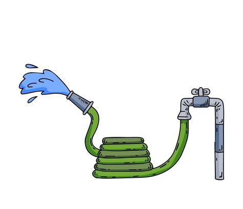 Garden Hose Connection To Water Supply Lawn And Garden Irrigation