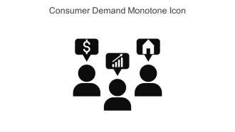 Consumer Demand Monotone Icon In Powerpoint Pptx Png And Editable Eps Format PPT Example