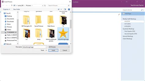 Add Pictures To OneNote Pages Instructions And Video Lesson