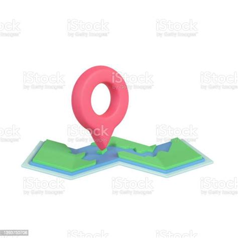 종이 지도에 고정된 빨간색 핀입니다 경로 파인더 개념 3d 렌더링 3차원 형태에 대한 스톡 사진 및 기타 이미지 3차원 형태 개념 검색 Istock